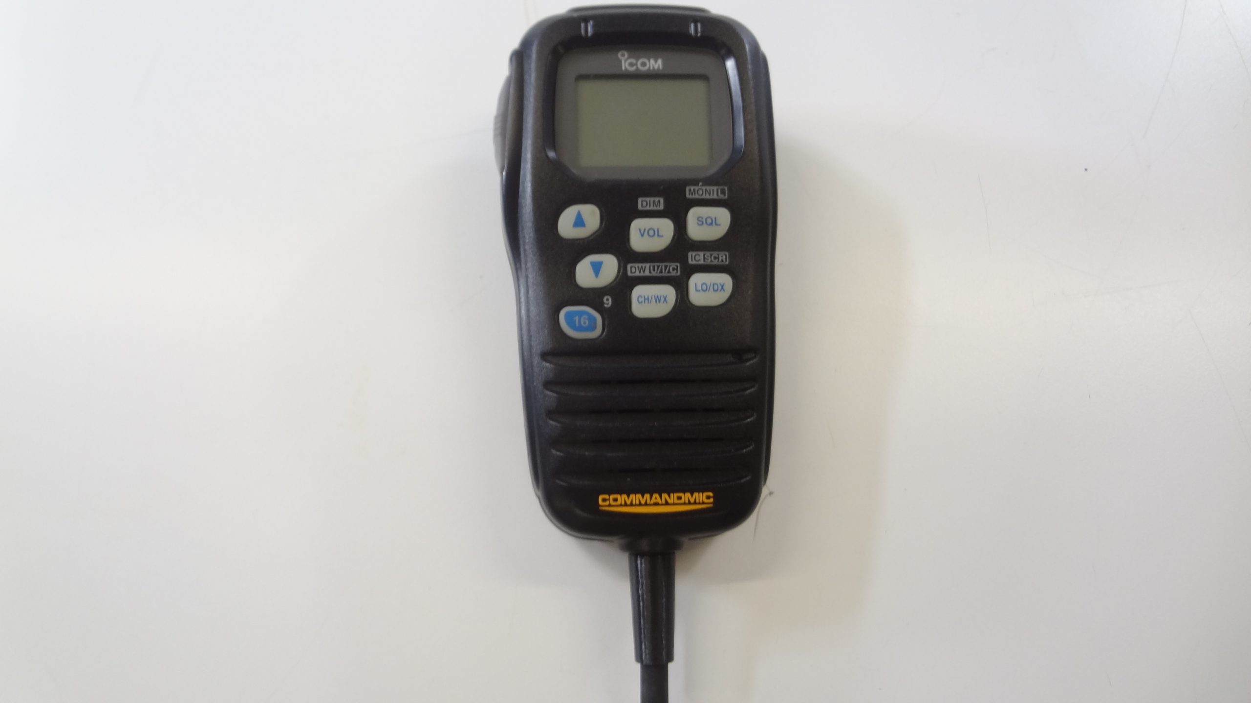 ICOM HM-127B Command Mic Rebuilt Cable f/ IC-M502 504 602 402 422 ...