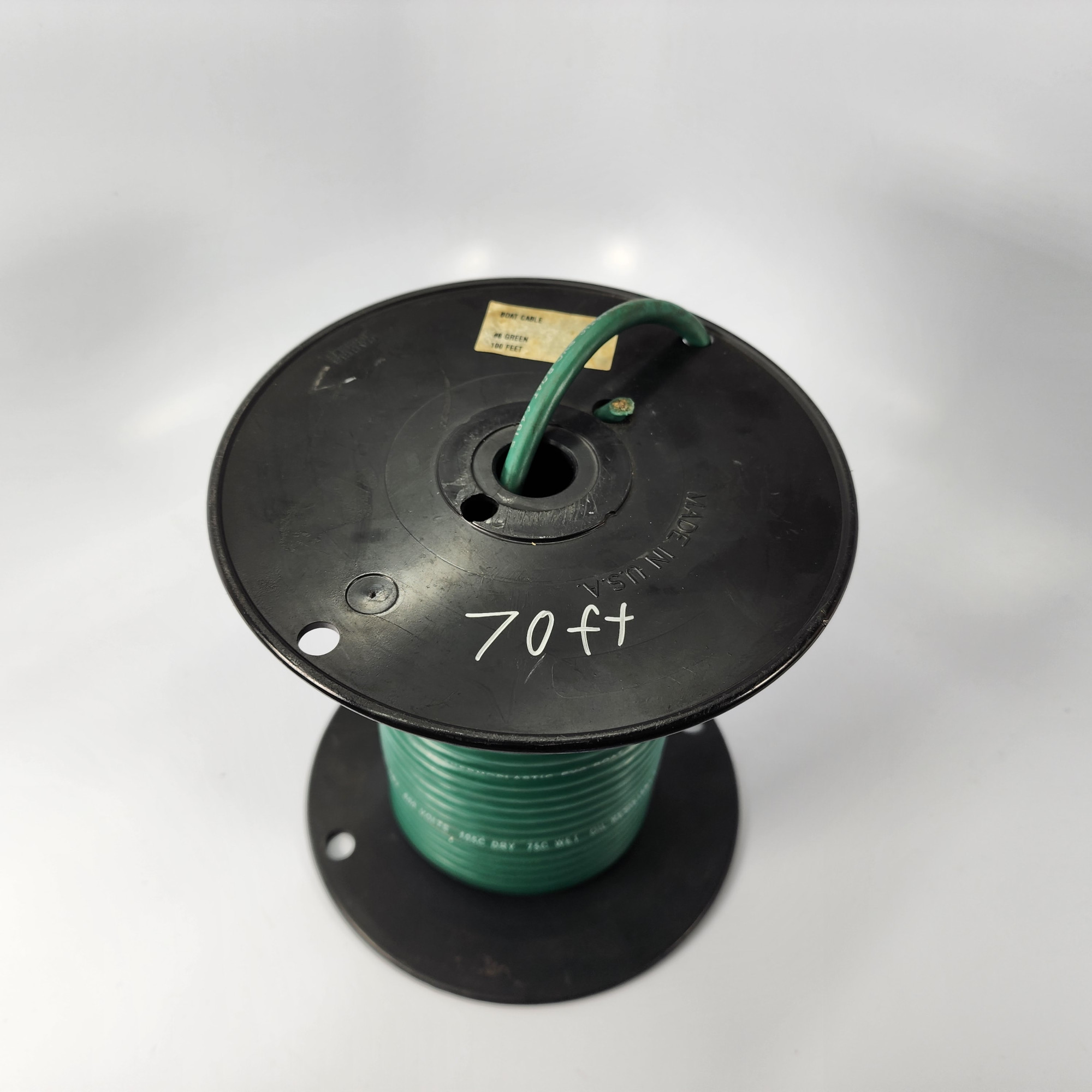 Berkshire E86292 - Green 8AWG Tinned Copper PVC 600V Boat Cable BC-5W2 ...