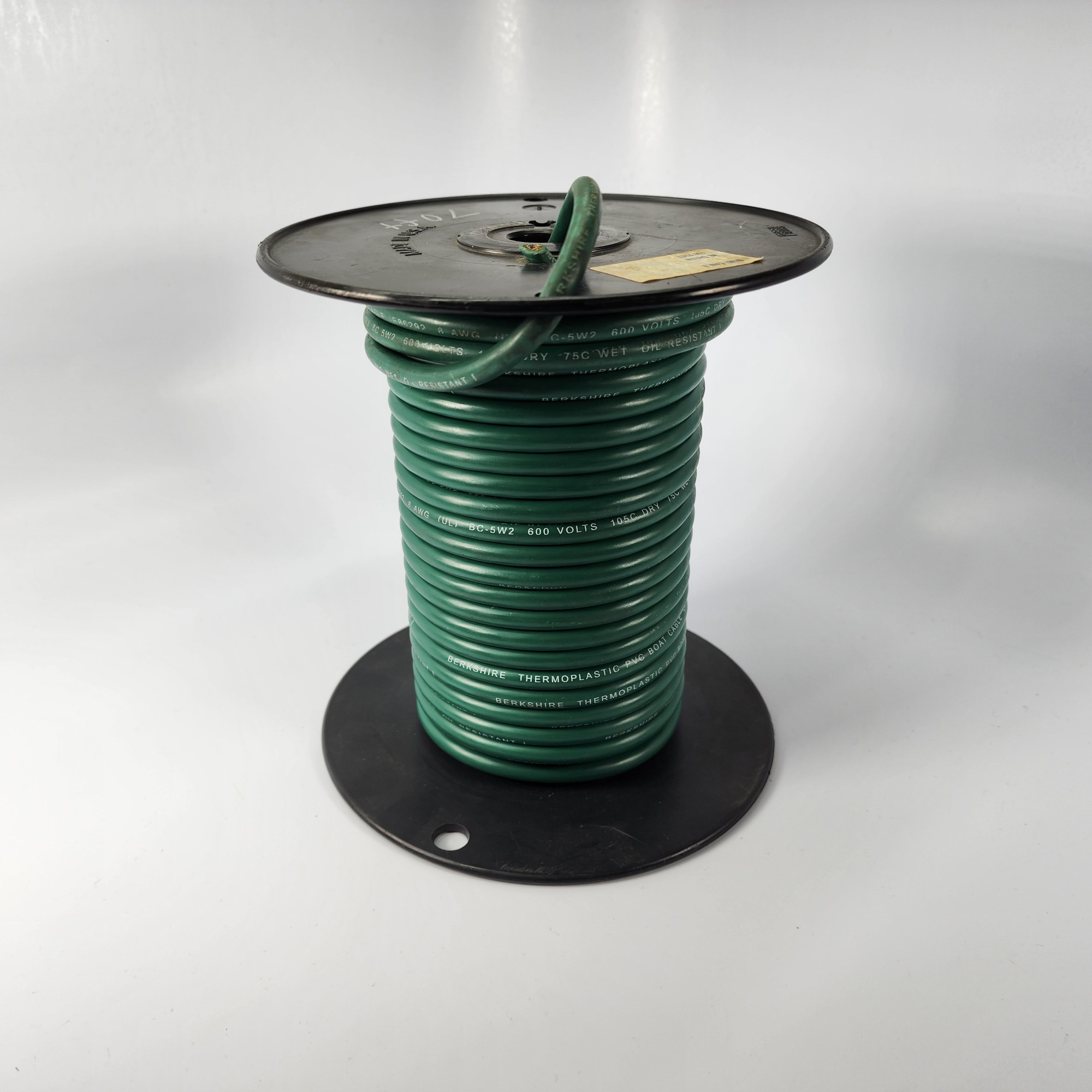 Berkshire E86292 - Green 8AWG Tinned Copper PVC 600V Boat Cable BC-5W2 ...